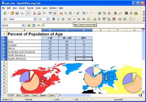Calc La Hoja De Calculo De Open Office