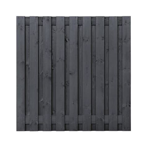 Schermen Zwart 180x180cm 19 2 Planks Houthandel De Groot