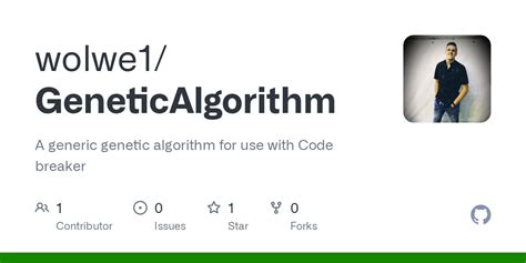 github wolwe1 geneticalgorithm a generic genetic algorithm for use