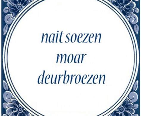 Idee N Over Groningse Humor Groningen Spreuken Teksten