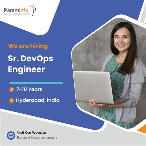Paraminfo On Linkedin Jobsearch Hiring Applynow Indiajobs Hyderabad Srdevopsengineer