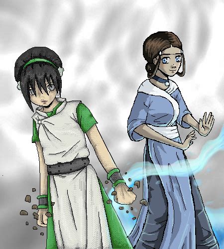 Toph And Katara By Daniellesylvan On DeviantArt