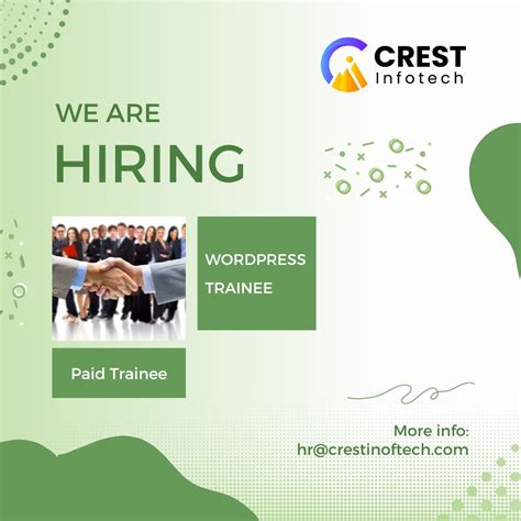 Nishtha Modh On Linkedin Opportunities Wordpress Training Internship Batch2024 Intern2025