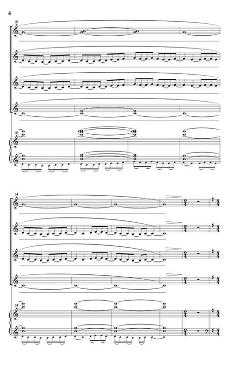 Song Of The Universal Von Ola Gjeilo Frauenchor Noten