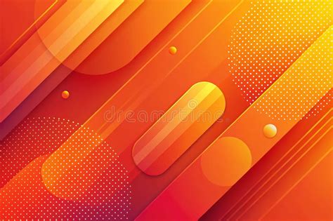 Dynamic Orange Diagonal Gradient Background Futuristic Geometric Shapes For Modern Design