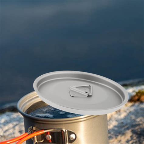 Tapa De Taza De Agua De Titanio Con Bucle Utensilios De Cocina Vasos