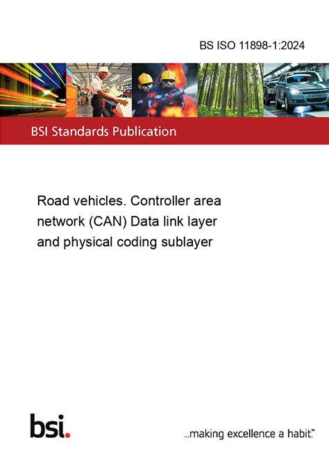 Bs Iso 11898 12024 Road Vehicles Controller Area Network Can Data Link Layer And Physical