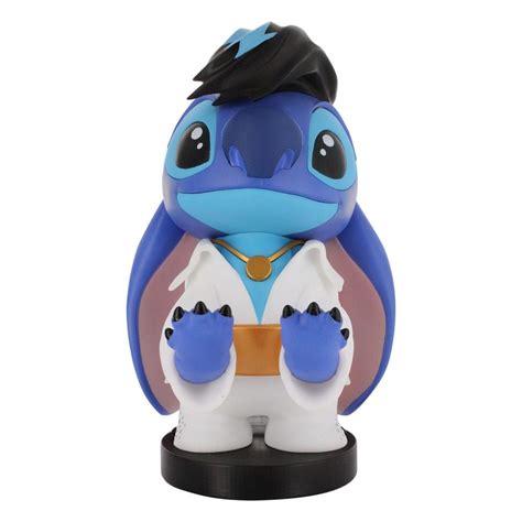 Lilo And Stitch Cable Guys Charging Stand Stitch Elvis 20 Cm Exquisite Gaming