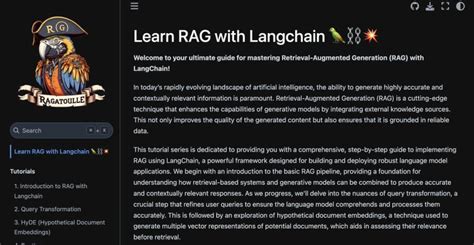 Bhaskara Reddy Sannapureddy On Linkedin Learn Rag With Langchain 🦜⛓️‍💥