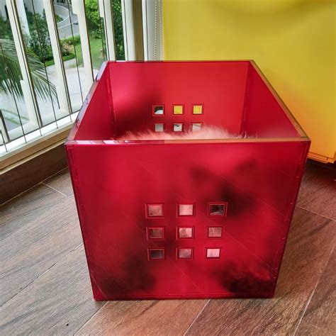 Ikea Lekman Red Cubic Box Furniture And Home Living Home Improvement And Organisation Storage