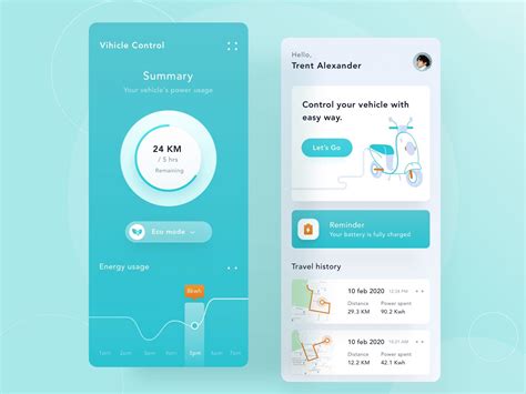 Dashboard Interface Interface Design Mobile Design App Design Safety Apps Electric Cars