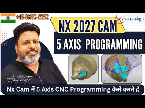 Nx Cam 5-Axis Programming | Nx 5-Axis Streamline | Nx variable ...