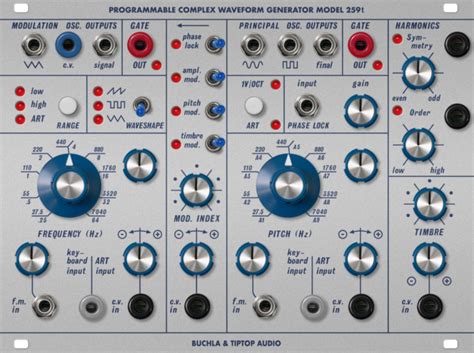 Tiptop Audio And Buchla Bringing Programmable Complex Waveform Generator