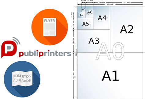 Tamaños Y Formatos De Flyers Y Folletos Publicitarios Publiprinters