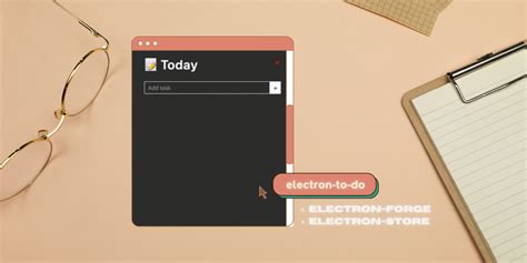 GitHub Ltatarev Electron To Do Basic To Do App In Electron Using Electron Forge