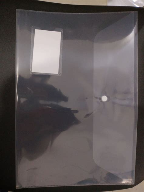 Black Button Plastic File Folders For Office Paper Size A4 At ₹ 12 Piece In Vadodara