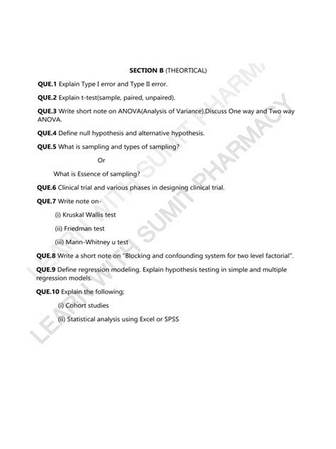biostatistics imp questions solution 1 pdf