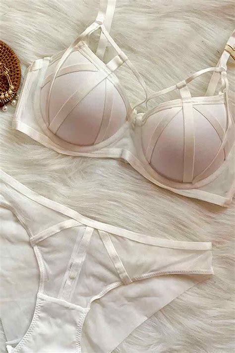 Buy Flourish Padded Push Up Bra And Panty Set Body Focus
