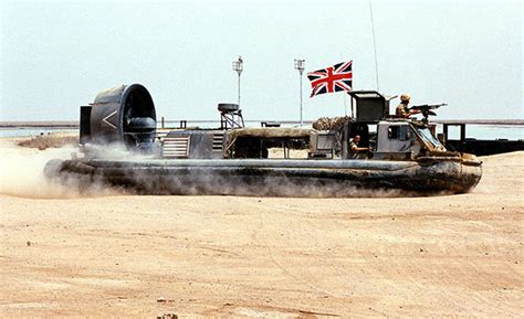 Royal Marines Hovercraft