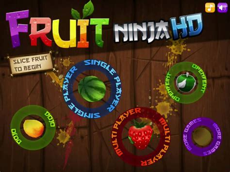 Fruit Ninja Hd Youtube