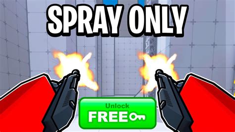 Using Only Spray In Rivals Youtube