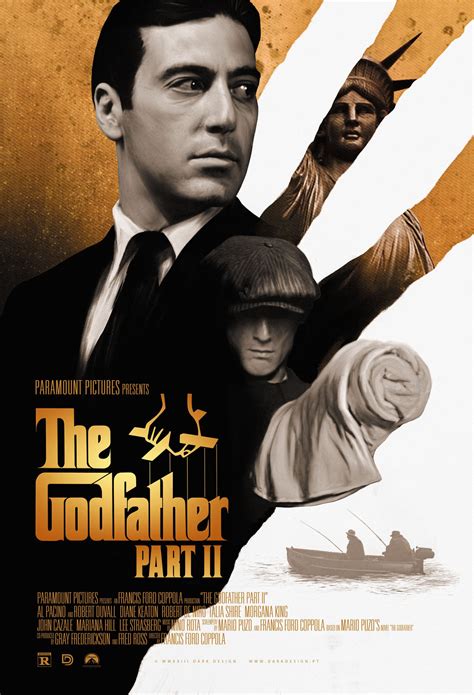The Godfather Part Ii Poster By Darkdesign