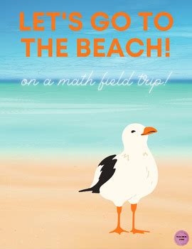 Beach Vacation Math Field Trip By Teacher Jane Tpt