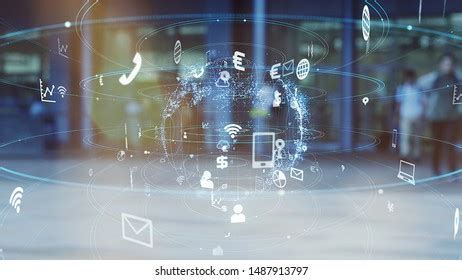 Iot Internet Things Concept Communication Network Stock Photo Shutterstock