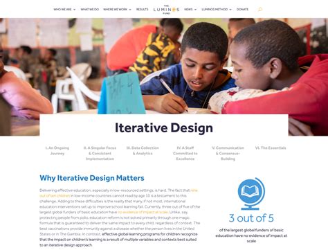 Iterative Design Luminos Fund