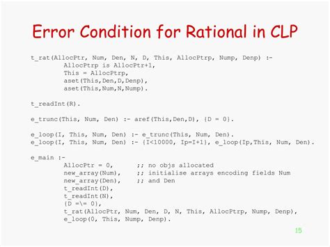 Ppt Automatic Software Model Checking Via Constraint Logic