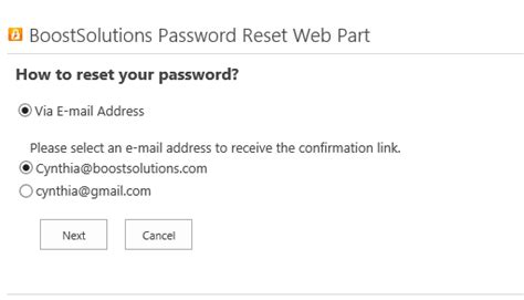 SharePoint Password Reset Tutorial BoostSolutions App Saas Software For Microsoft