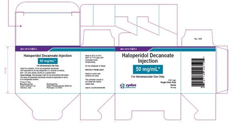 Haloperidol Decanoate Injection Fda Prescribing Information Side