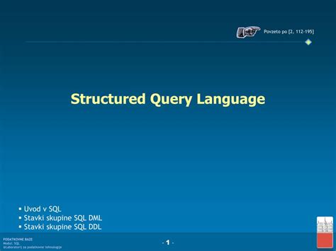 Ppt Structured Query Language Powerpoint Presentation Free Download