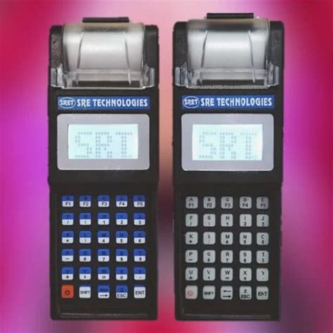 Handheld Entry Tickets Machine Semi Automatic At Rs 12000 In Rangareddy