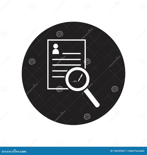 Document Stock Vector Illustration Of Paper Icon White 166349367