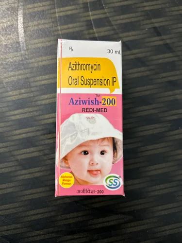 Azithromycin Syrup Aziwish 200 At ₹ 114 Bottle Azithromycin Syrup In Katihar Id 2855412672173
