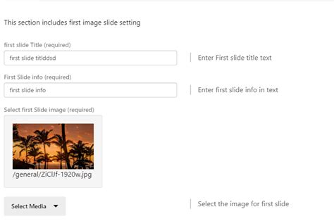 how to configure custom widget setting and display that in storefront