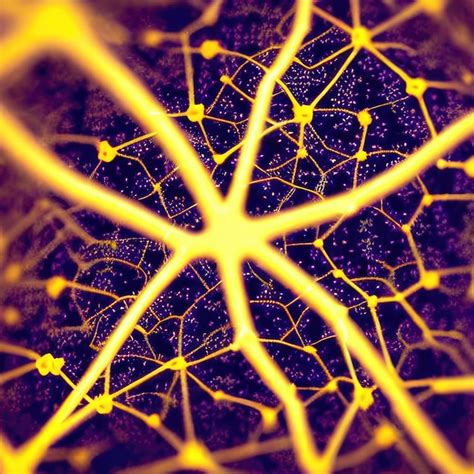 Premium Photo Neuron Cell Network Model Generative Ai
