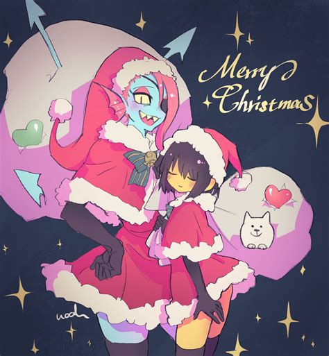 Frisk And Undyne Undertale Drawn By Noah Tettsui Sole Danbooru