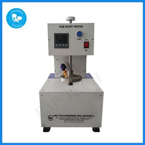 Digital Rub Proof Scuff Tester 220 Volts Model No Pap 4059 At