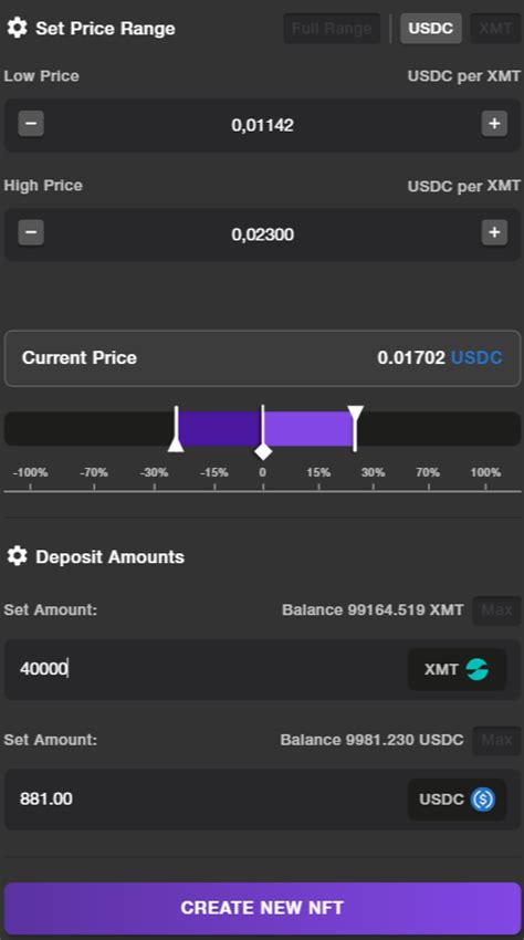 improvement process univ3 lp nft staking testnet