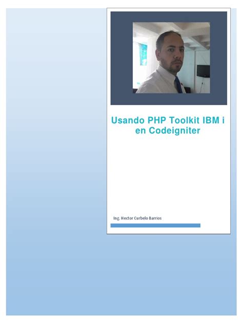Php Toolkit Ibm I En Codeigniter Pdf Pdf Php Marco De Software