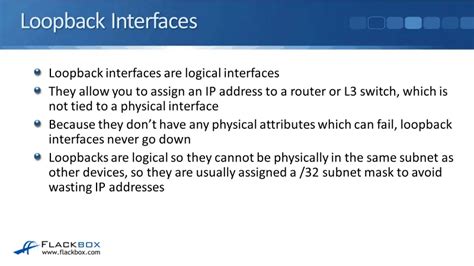 Cisco Loopback Interfaces Tutorial Flackbox