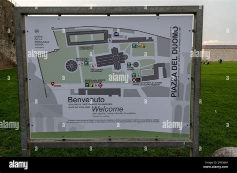 Camposanto Pisa Piazza Dei Miracoli Map