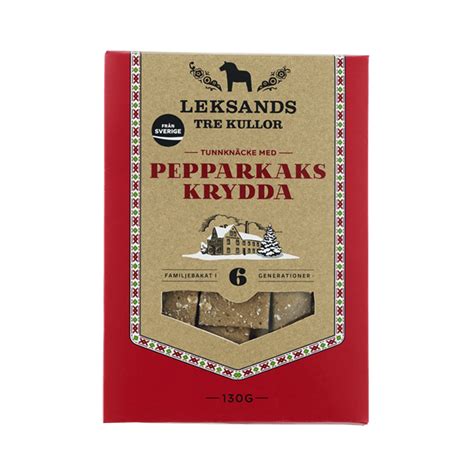 Tunnknäcke Pepparkakskrydda Leksands Knäckebröd
