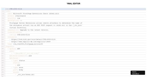 Yaml File Editor Forked Codesandbox