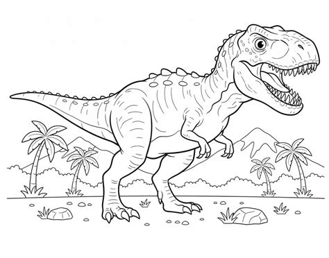 Free Printable Indominus Rex Coloring Page Download Print Or Color