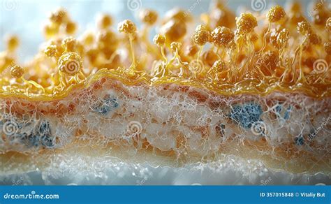 Visual Representation Illustrates Cross Section Of Skin Layers