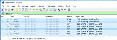 troubleshoot rtp issues with wireshark when using jabber or ip