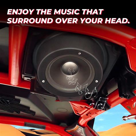 Enhance Your Ranger Experience With Kemimotos Speaker Mount Enclosure